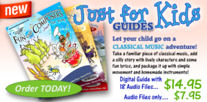 Just for Kids Guides – Fun With Composers